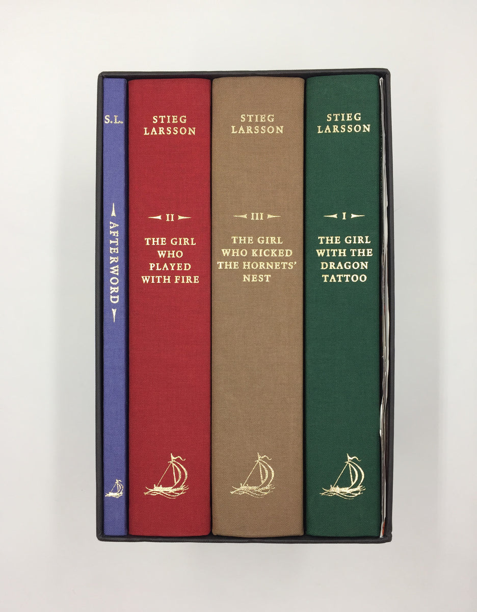 LARSSON STIEG - THE MILLENNIUM TRILOGY LIMITED EDITION SET – Ludlow ...